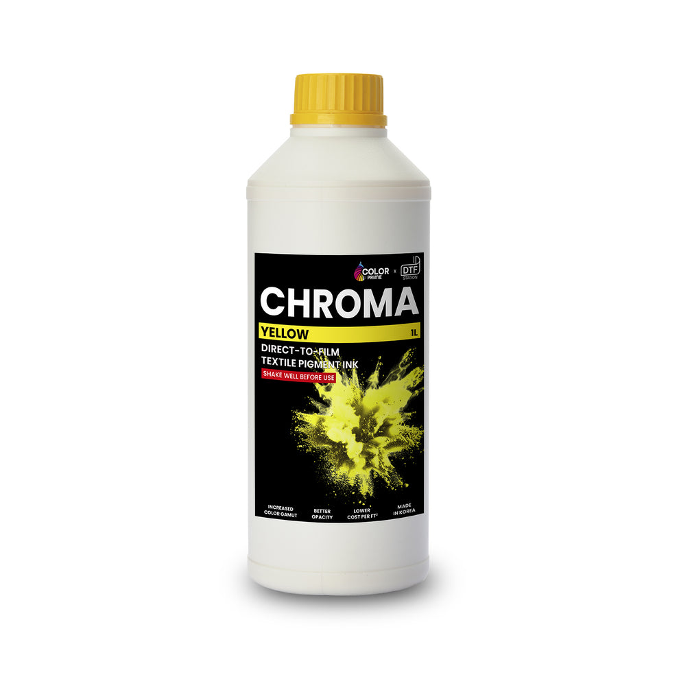 Color Prime Chroma DTF Ink - 10% Wider Gamut | DTF Station